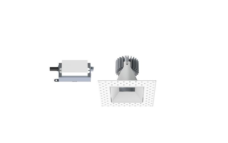 SS3DNM. 3'' SQUARE DEEP DOWNLIGHT N-LINE 3000 LUMENS MAX UNIVERSAL ...
