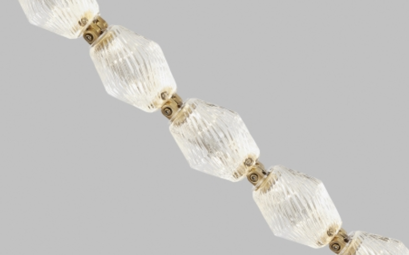 700CLR. COLLIER 108 CHANDELIER. by Tech Lighting