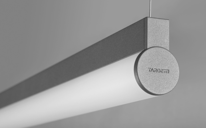 OM. OMEGA SUSPENSION Suspended LED Ceiling Fixture. by Targetti