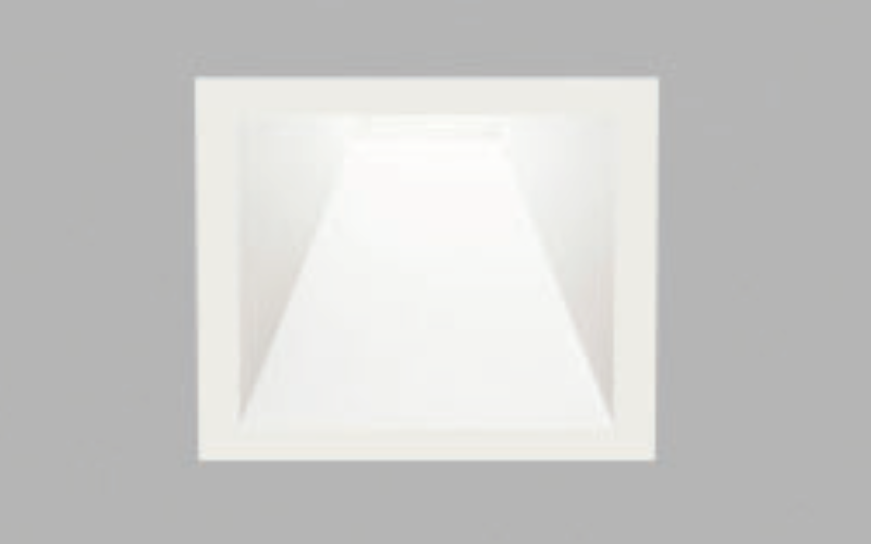 B3SG. BeveLED Mini Incline - 3” Square Downlight for Sloped Ceilings ...