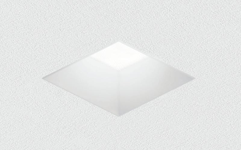 B3SDP-L2. BeveLED Mini Basic Trimless Acoustical - 3” Square Downlight ...