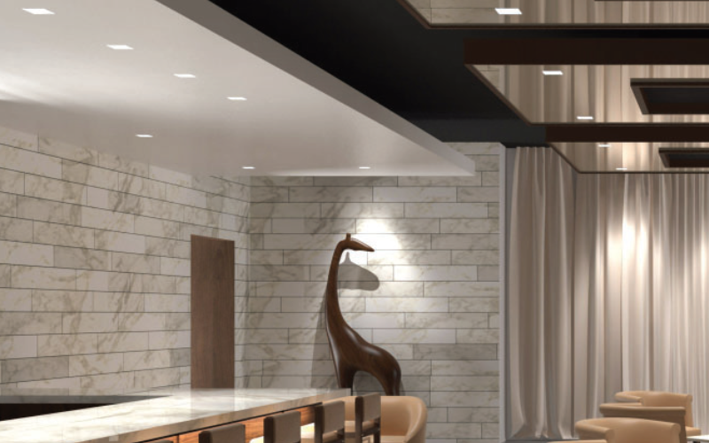 B4RW-FC1. BeveLED 2.2 Infinite Color+ - 4.5” Round Wall Wash with ...