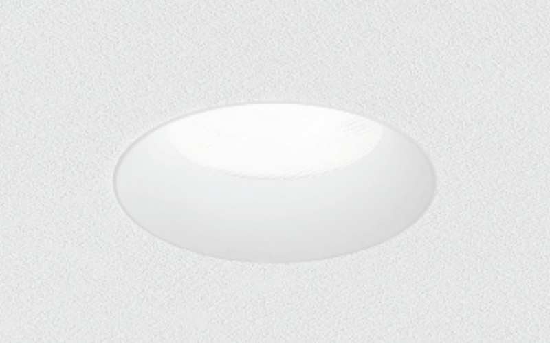 B4RAP. BeveLED® 2.2 Trimless Acoustical - B4RAP with TIR-Based Optics 4.5” Round Adjustable For ...