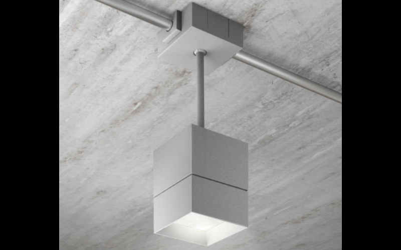 BLSD5. BeveLED Block Pendant - Square Downlight with Integral Driver ...