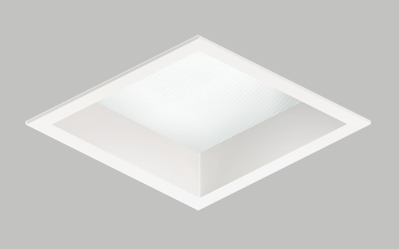 6131. BeveLED® 5.0 Classic White 6” Square Adjustable. by USAI Lighting
