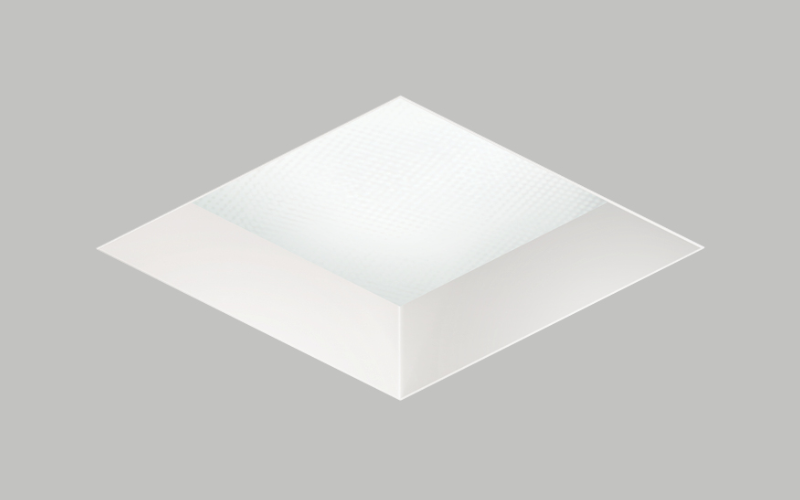 6431. BeveLED® 5.0 Classic White 6” Square Trimless Adjustable. by USAI ...