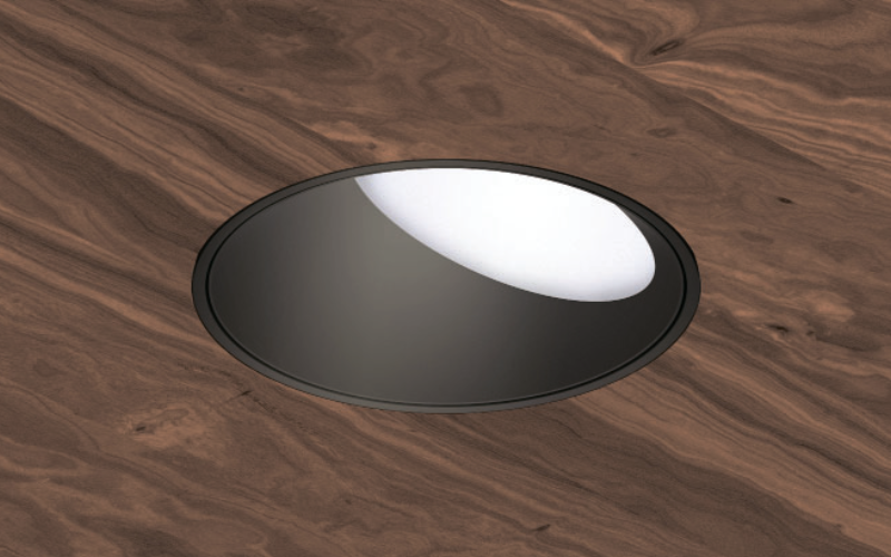 B4RW. BeveLED 2.2 Wtec 4.5” Round Wall Wash - PoE Ready with Remote ...