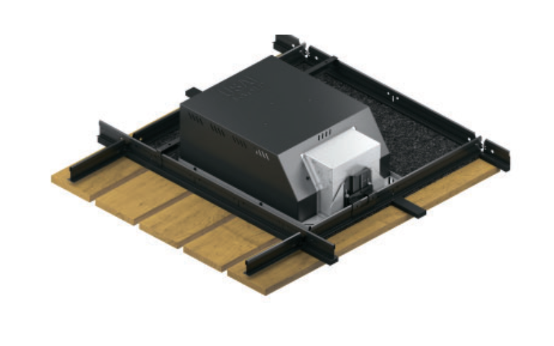 4SAM. BeveLED 2.2 4.5” Square Adjustable for WoodWorks Horizontal Slats ...