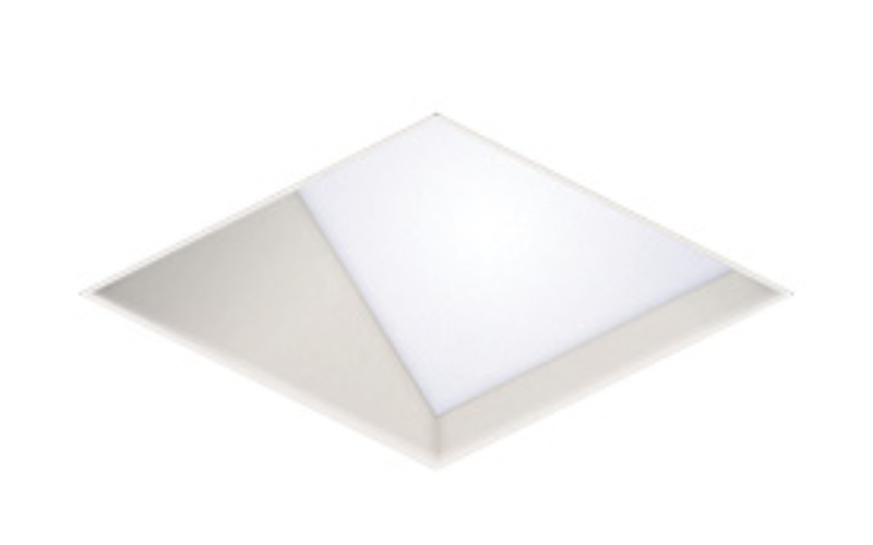 B3SW. BeveLED Mini Basic PANCAKE -T24 3'' Square Wallwash Aperture with ...