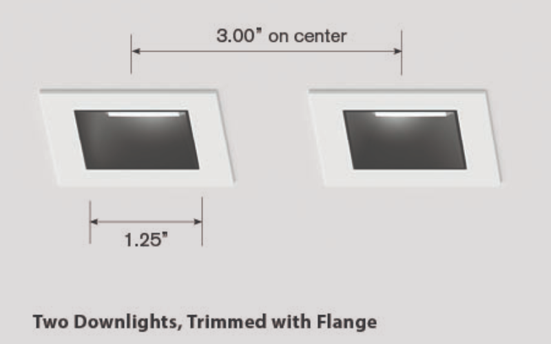 M1SX-2. The LittleOnes Micro Doubles - 2 x 1.25” Square Fixture Heads ...