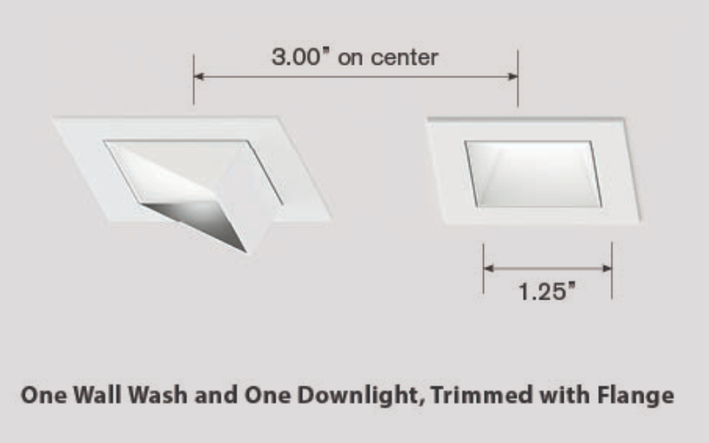 M1SX-2. The LittleOnes Micro Doubles - 2 x 1.25” Square Fixture Heads ...