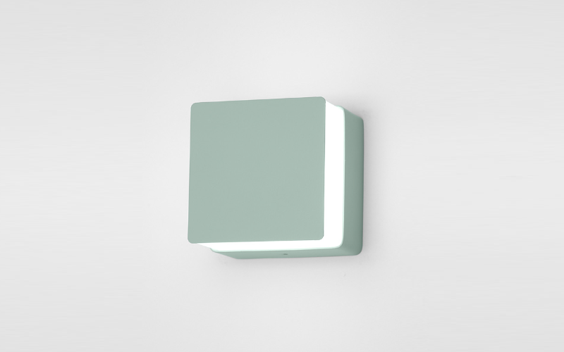 CB7010. BLISS SQUARE Luminous Square ADA Sconce. by Visa Lighting