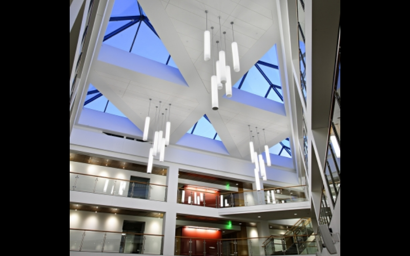 OP2262. SEQUENCE Outdoor Pendant 8'' Diameter – Catenary Suspension. by Visa Lighting