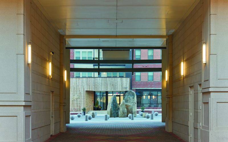 OW1344. RAVEN Outdoor models with Accent Bars. by Visa Lighting