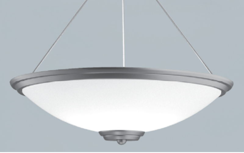 CP4109. CARLTON 42 Bowl, Power Art Cable Suspension. by Visa Lighting