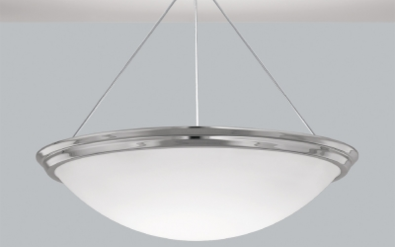 CP4101. CARLTON 27 Bowl, Power Art Cable Suspension. by Visa Lighting