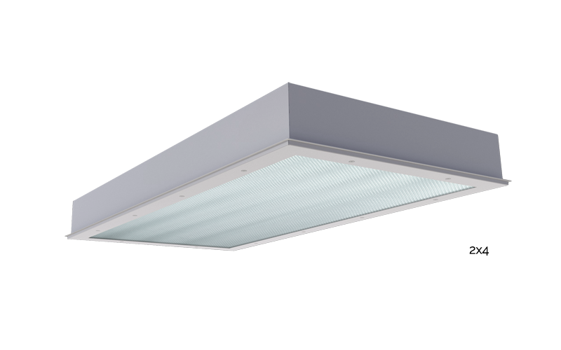 VRF-3553. LED Vandal Resistant Recessed Flange. by Viscor, Leviton