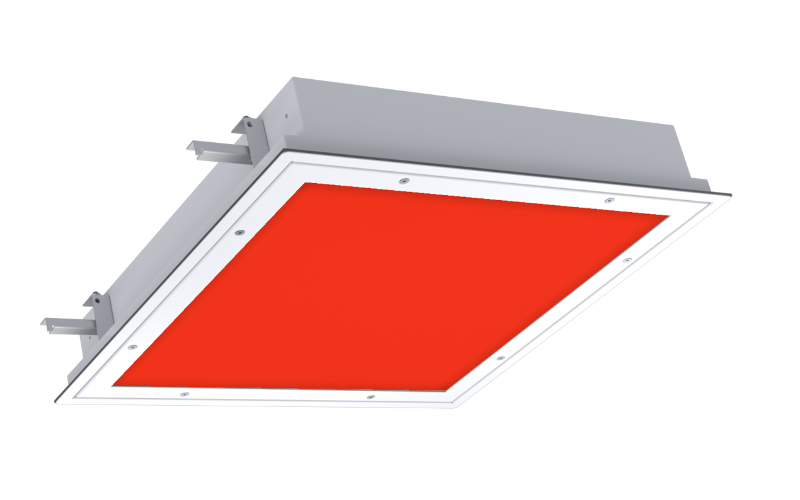 CRU. Red / Amber LED - Recessed Cleanroom Red or Amber LED Luminaire ...