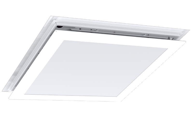 CRTW. Recessed Cleanroom Top Access Walkable with Overlapping Door ...