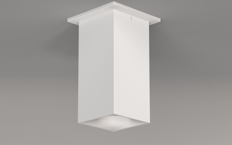 WG-100SPTDL. 4 In. ProTools Downlight Square Dark Cylinder. by ...