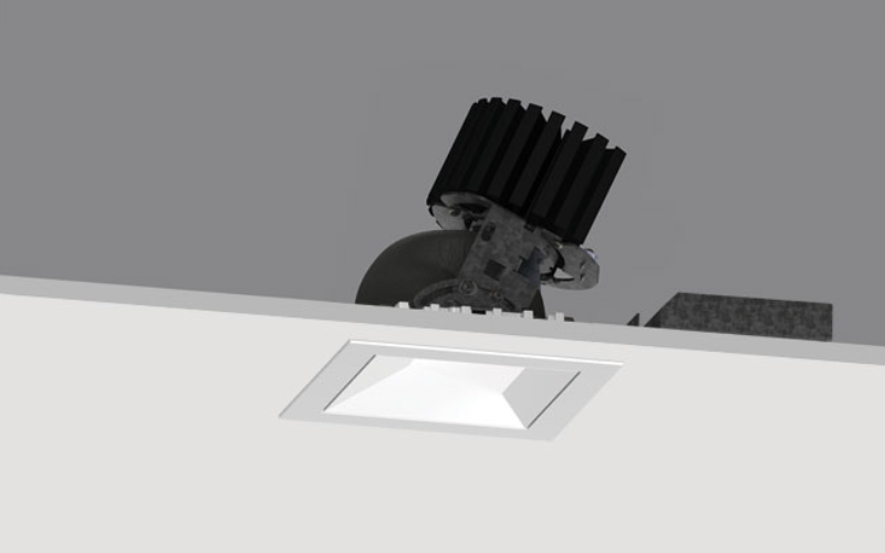 WG-100SPTDLX. 4" ProTools Adjustable Square Recessed. by Whitegoods ...