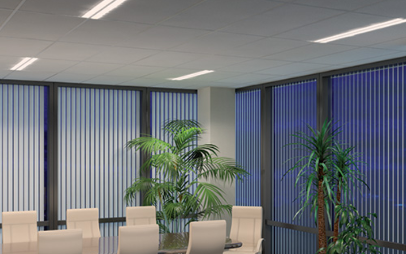 GHY6-R. GRIDHybrid6 6'' Edge-Lit Linear LED T-Bar Mount. by XICO