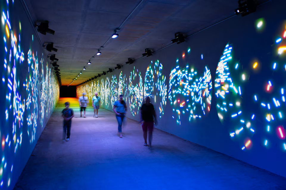 Innovative Lighting Design Fosters Community, Huntersville, NC, USA